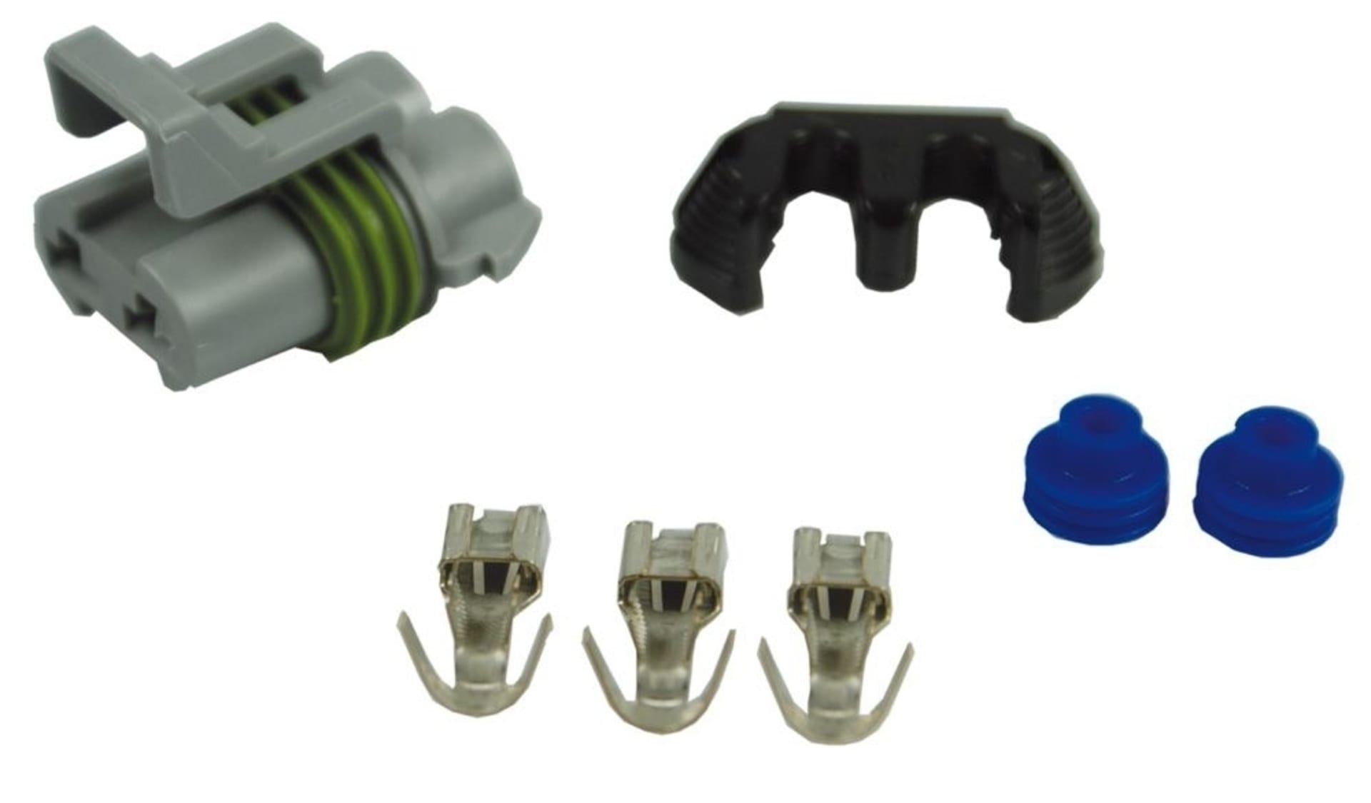 Stecker-Set Metri-Pack 630, 2polig, 4mm2 | CS240097