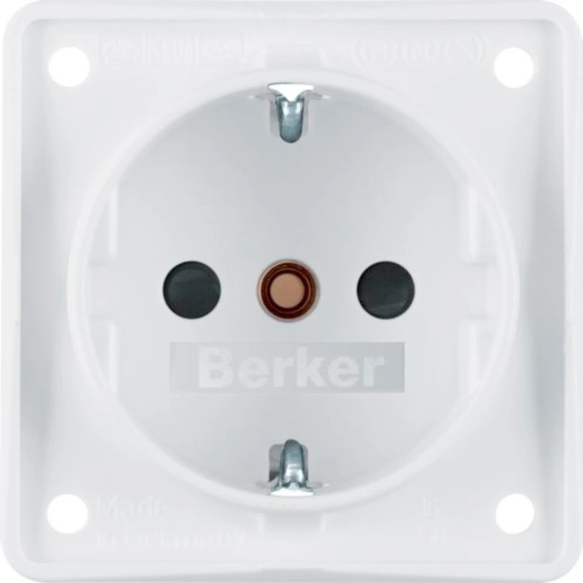 Berker Integro Steckdose Schutzkontakt 3-Pol mit erhöhtem ...