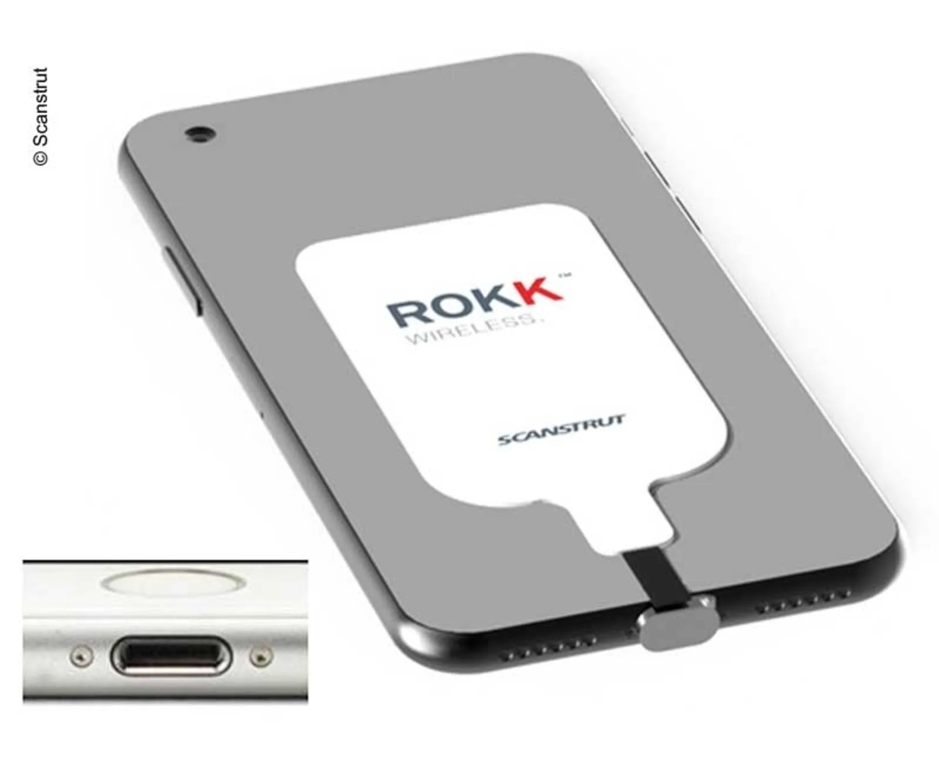 ROKK Universal Lightning Receiver Patch für iPhone | CS148269