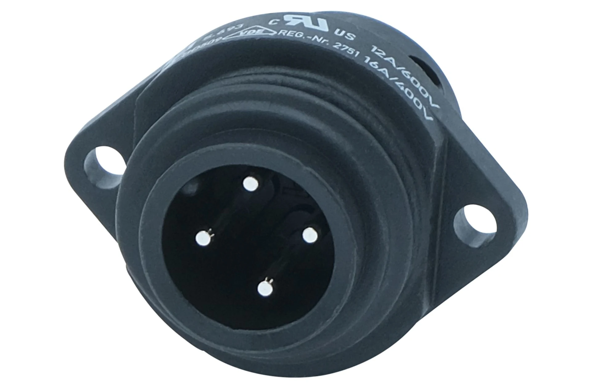 Binder - Flanschstecker 4-pol. 4-polig / nach ISO 11786 ...