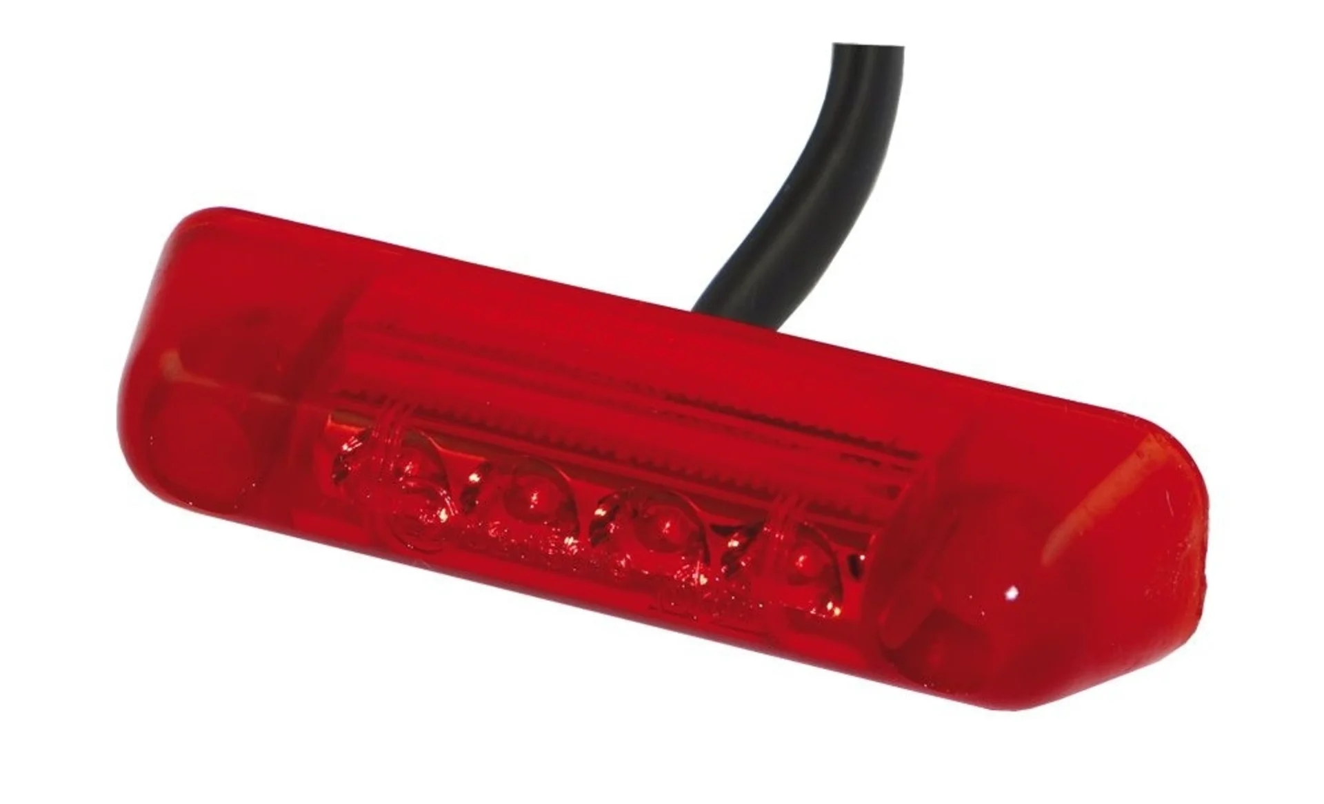 Jokon - LED-Positionsleuchte rot 24V 65x16mm, Aufbaumontage, IP67 ...