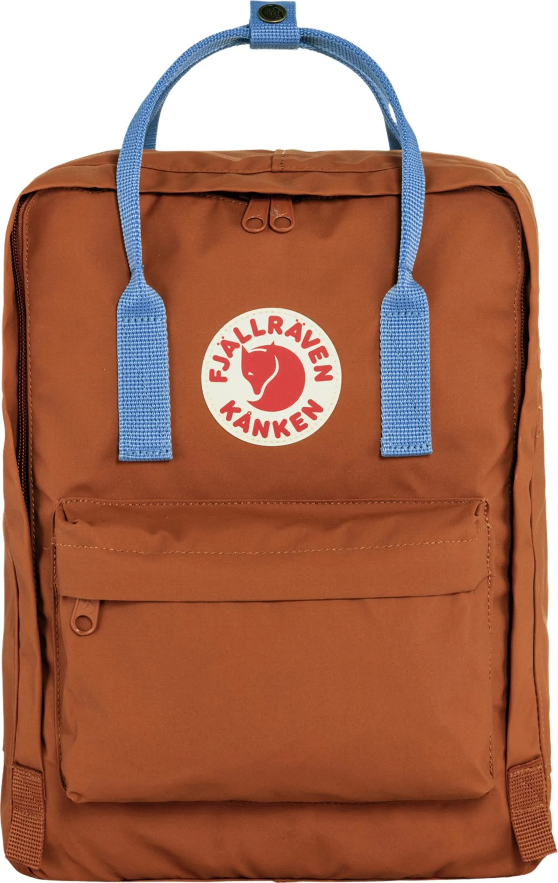 Fjällräven Kanken Tagesrucksack 16 Liter Teracotta Brown-Ultramarine ...