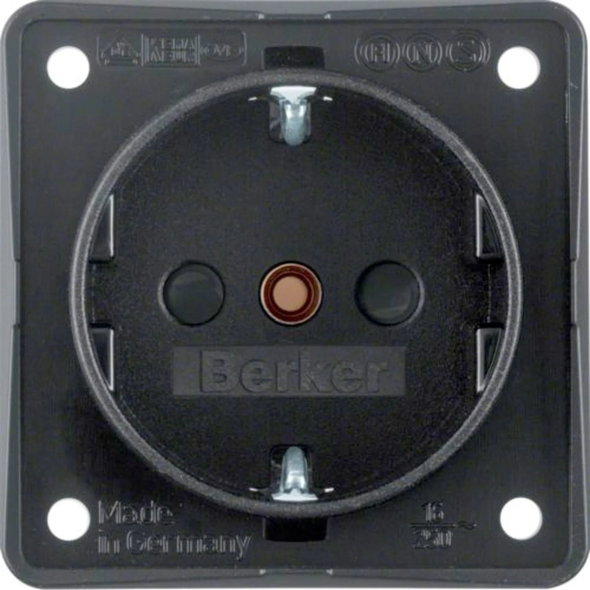 Berker Integro Steckdose Schutzkontakt 3-Pol mit erhöhtem ...